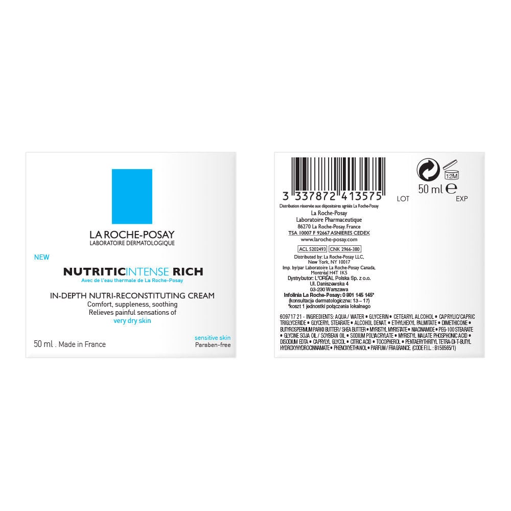 Nutritic Intense Riche - Daily Face Cream | La Roche-Posay