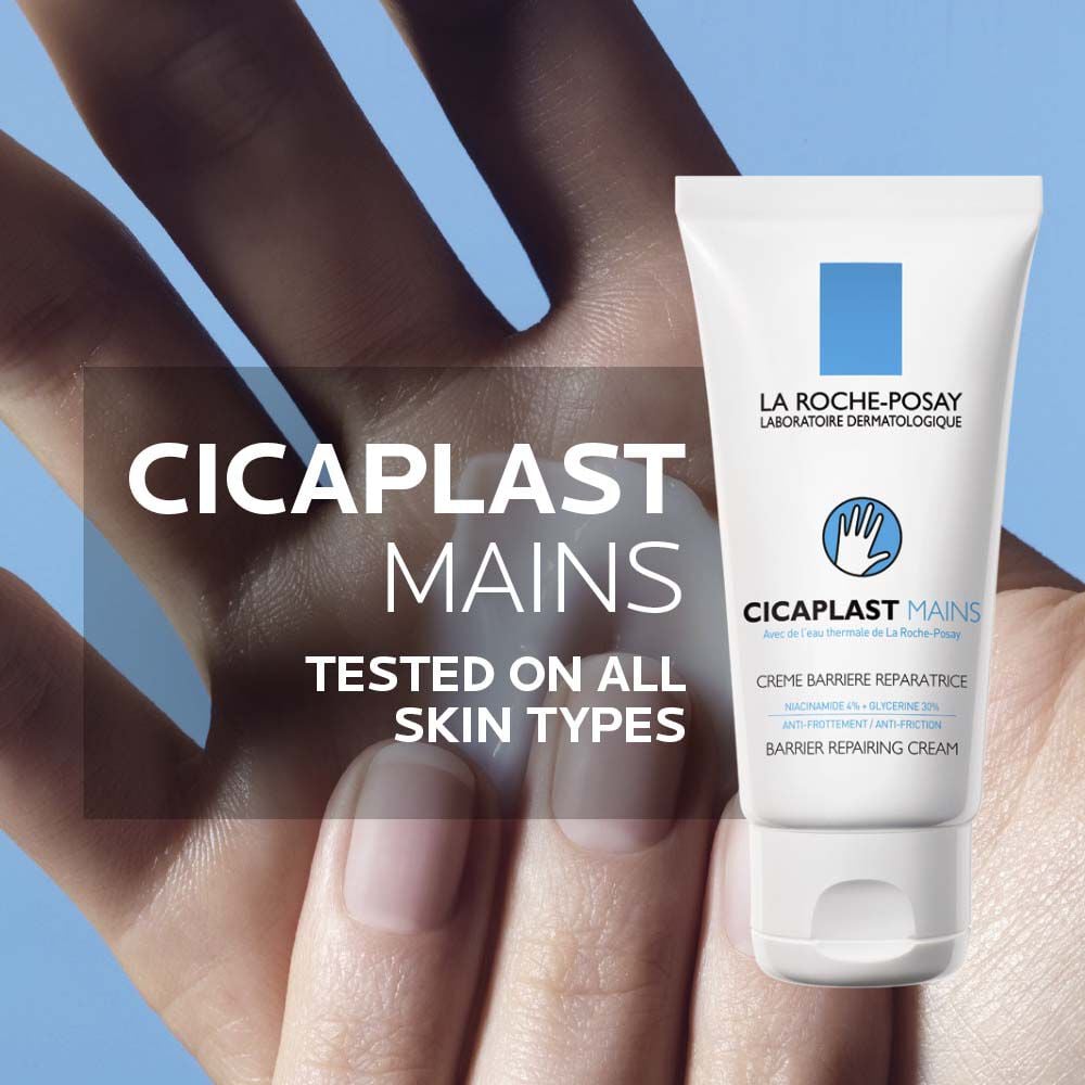 Cicaplast Mains Hand Cream - For Dry Hands - La Roche-Posay