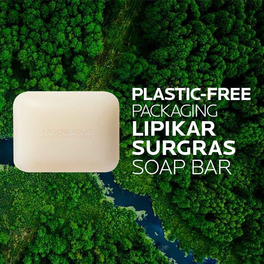 Lipikar Surgras Bar Soap - Cleansing Bar - La Roche-Posay