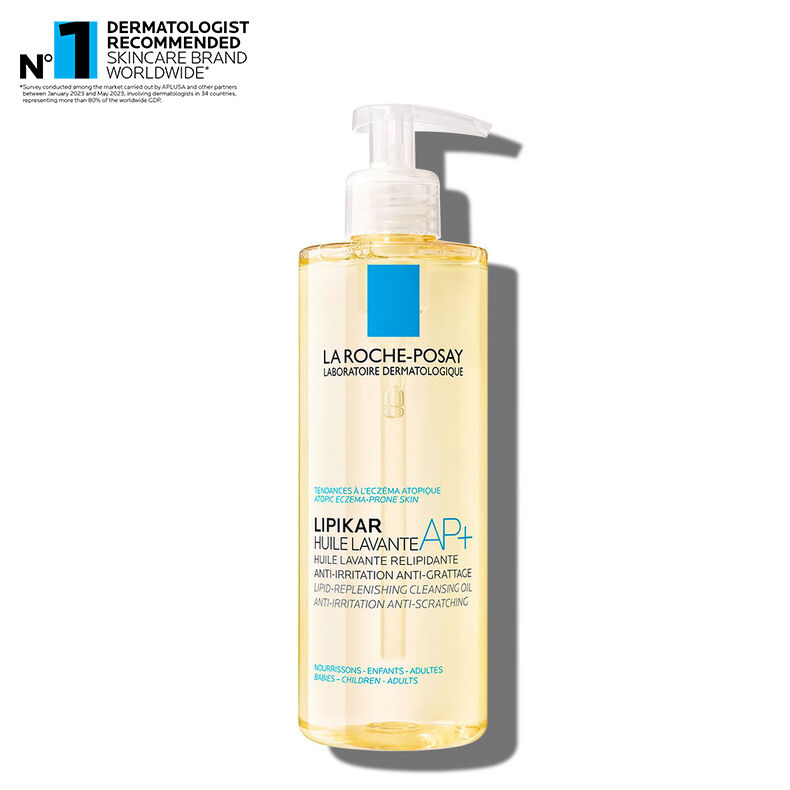 Lipikar Oil AP+ Anti-Itching Cleansing Oil 400ML | La Roche-Posay
