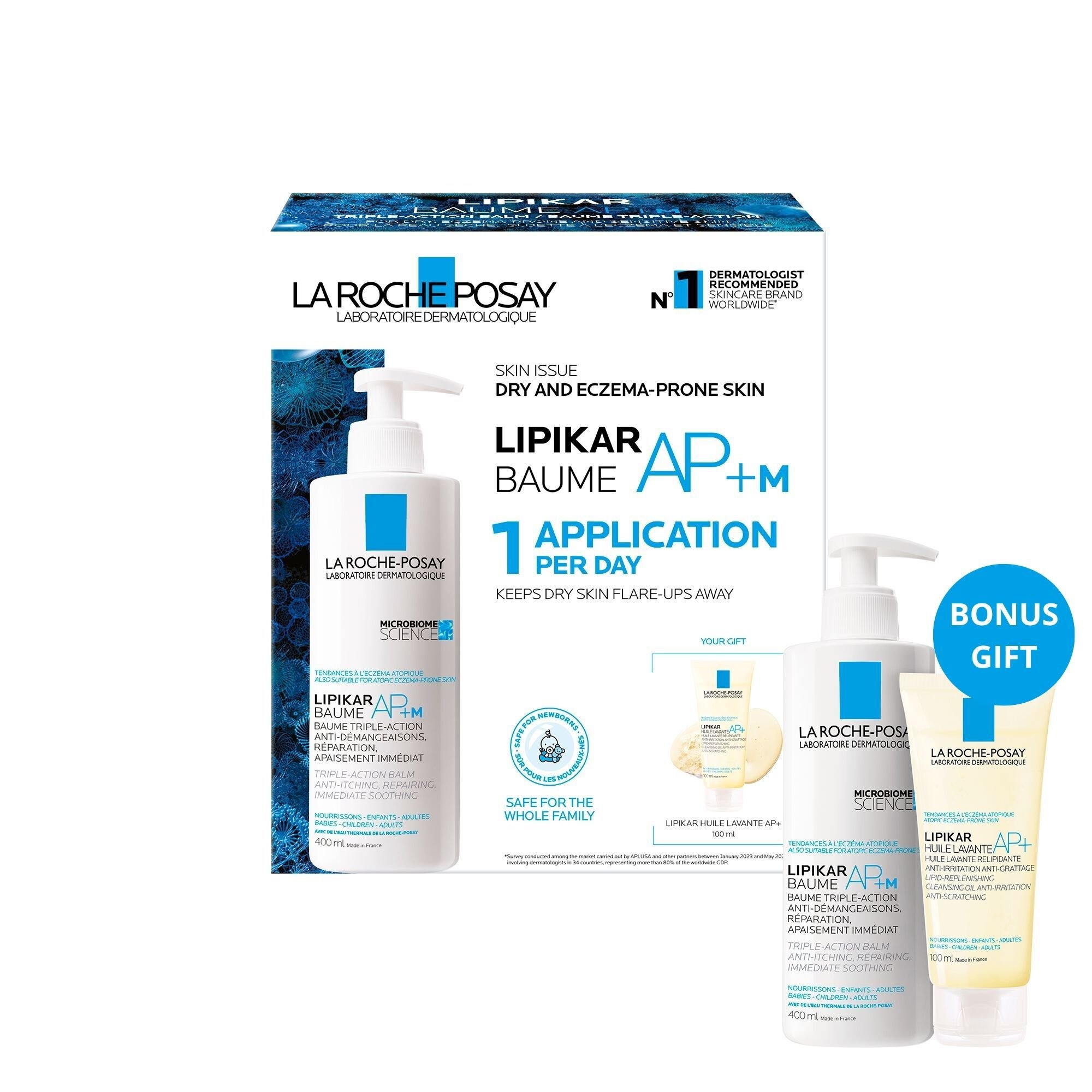 Lipikar Kit: Soothe Dry, Eczema-Prone Skin - LRP CA
