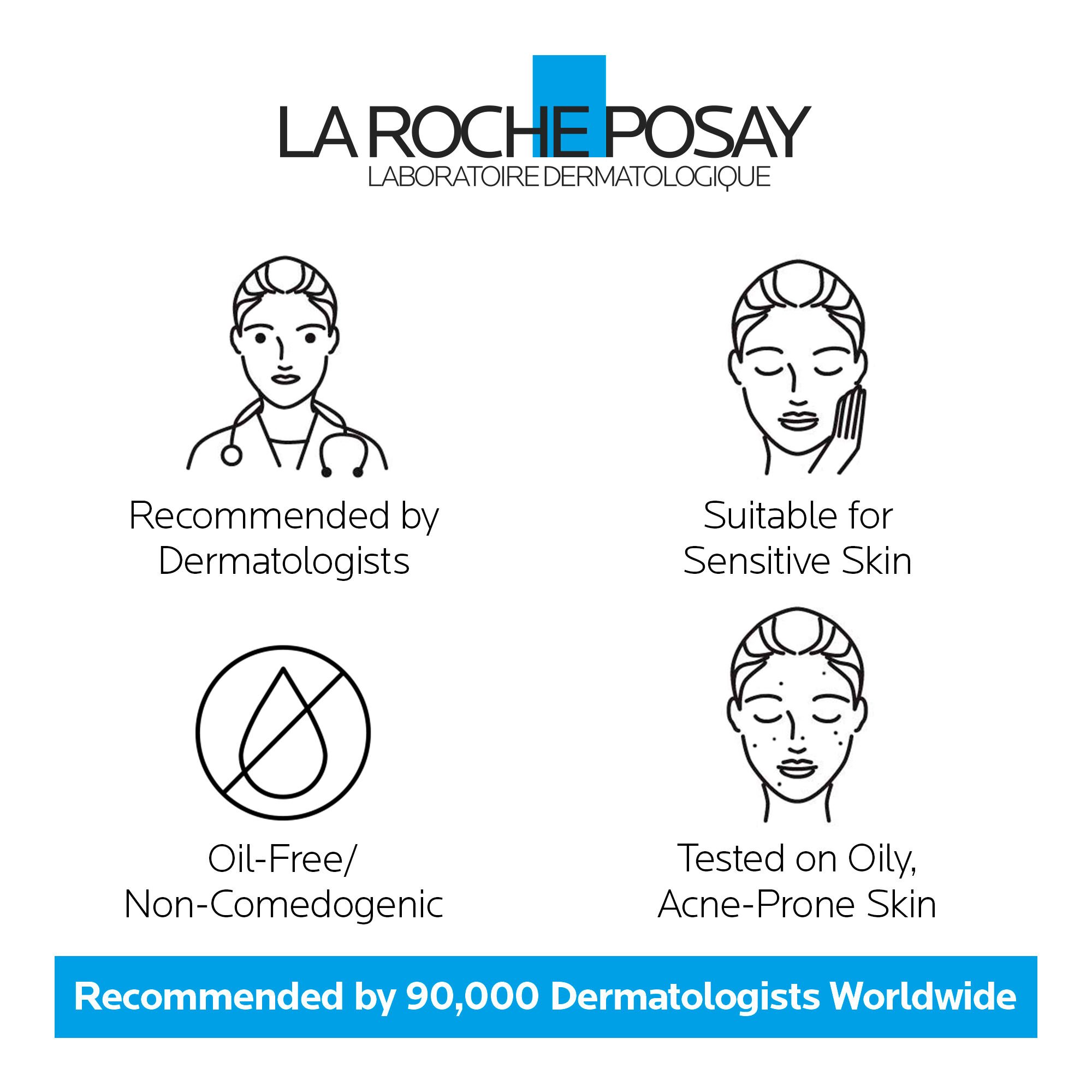 Effaclar Clay Face Mask for Oily to Combination Skin | La Roche-Posay