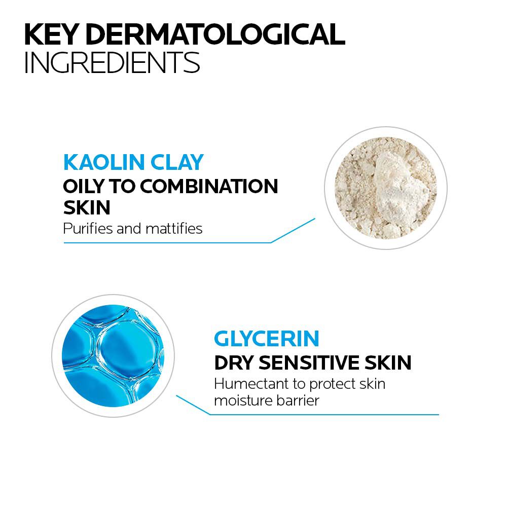 Effaclar Clay Face Mask for Oily to Combination Skin | La Roche-Posay