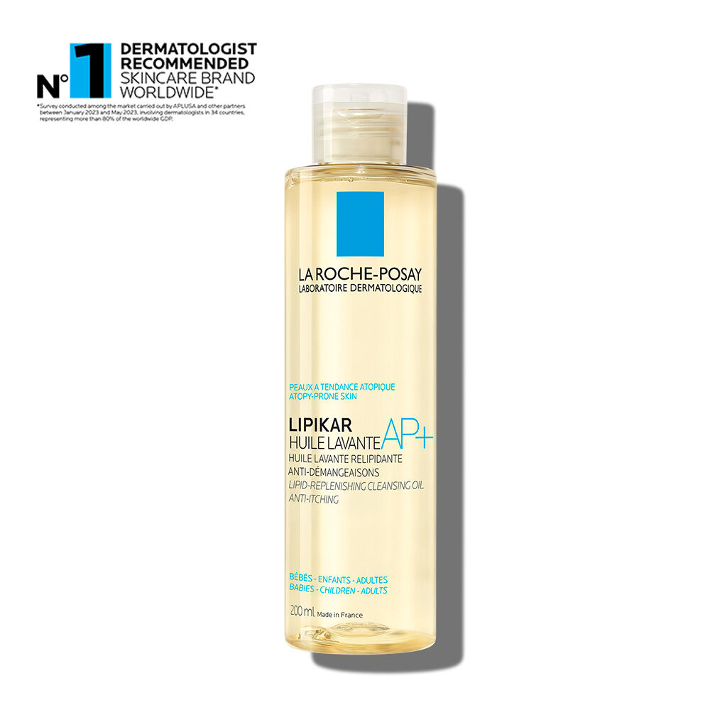 Lipikar Oil AP+ Anti-Itching Cleansing Oil | La Roche-Posay