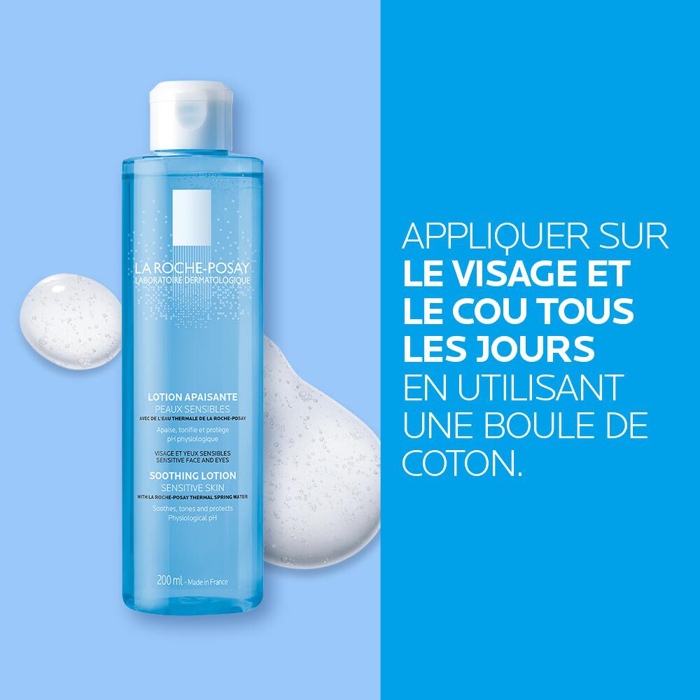 Lotion Apaisante Physiologique - Peau Sensible - La Roche-Posay