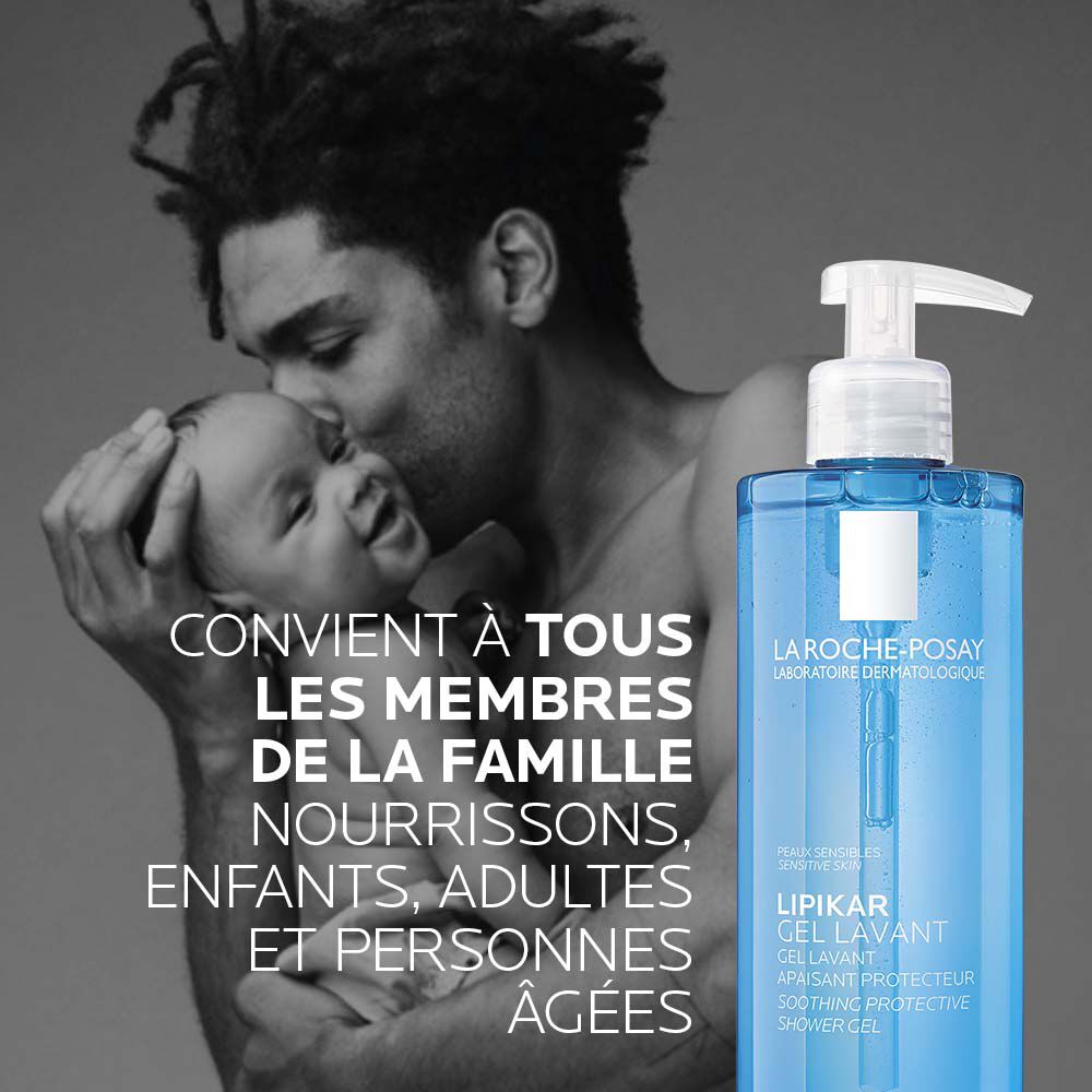 Lipikar Gel Lavant - Nettoyant Corporel Doux - La Roche-Posay