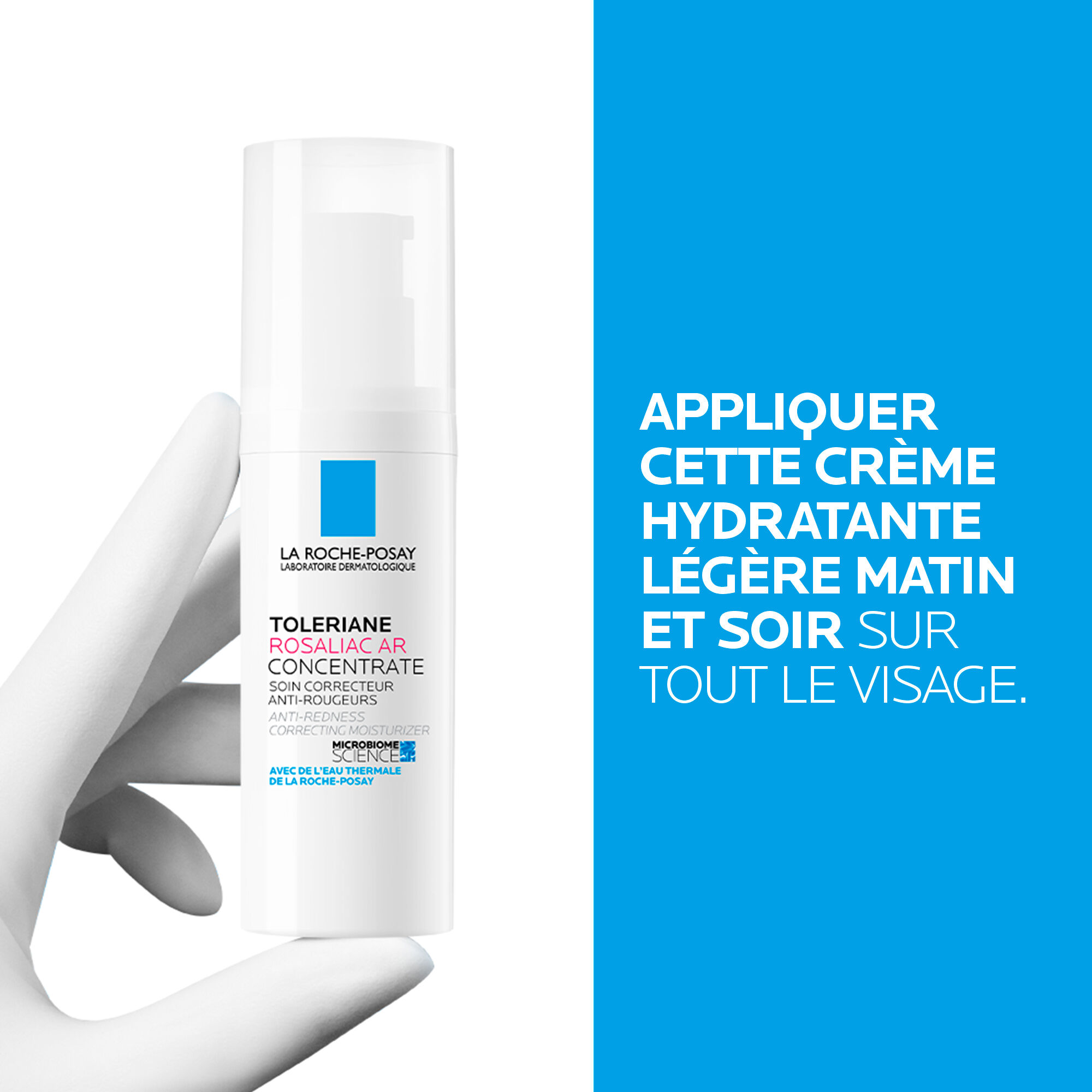 Crème Hydratante Toleriane Rosaliac AR 40ml - La Roche-Posay