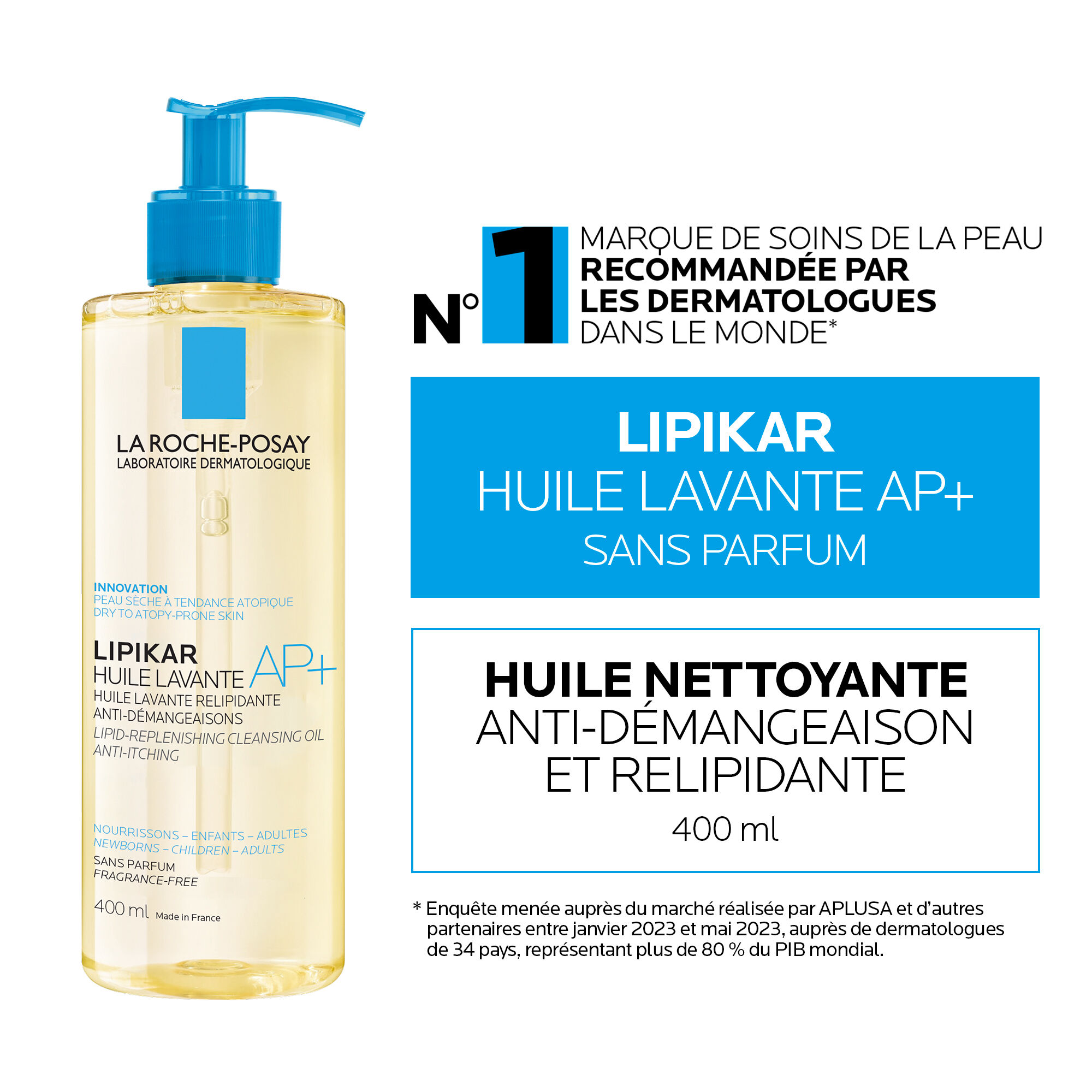 Lipikar Huile AP+ - Huile lavante - La Roche-Posay Canada