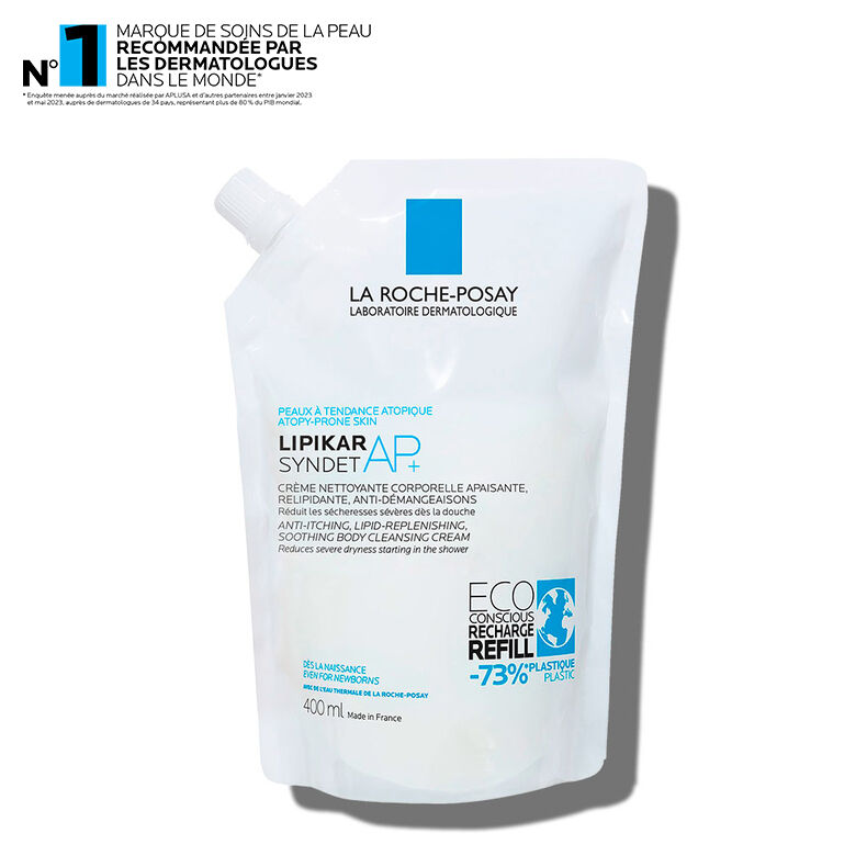 Lipikar Syndet AP+ Format Recharge crème nettoyante pour le corps | La ...