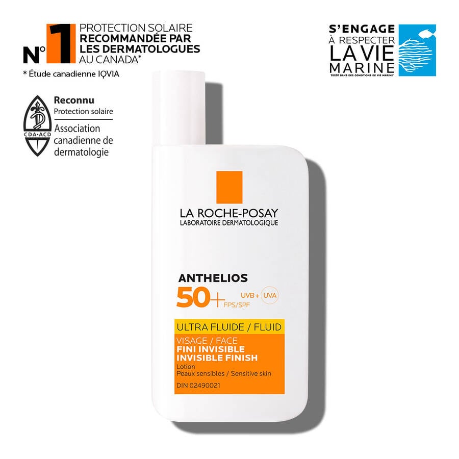 Anthelios Crème Solaire Visage Fps 50 La Roche Posay
