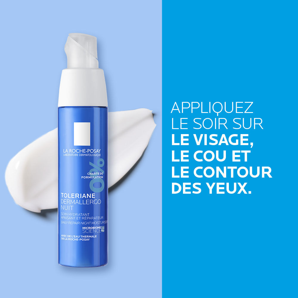 Toleriane Dermallergo Nuit - Hydratant - La Roche-Posay CA
