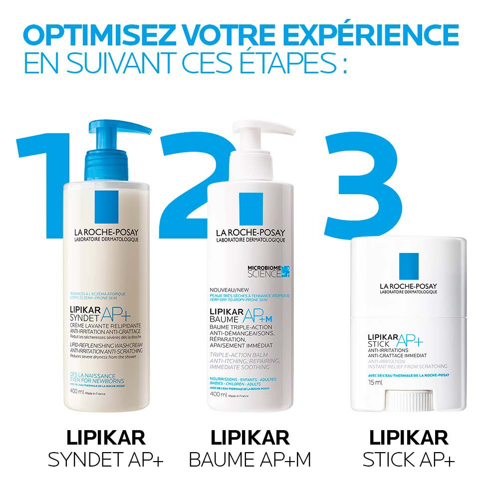 Lipikar Baume AP+M baume pour le corps 400 ml | La Roche-Posay