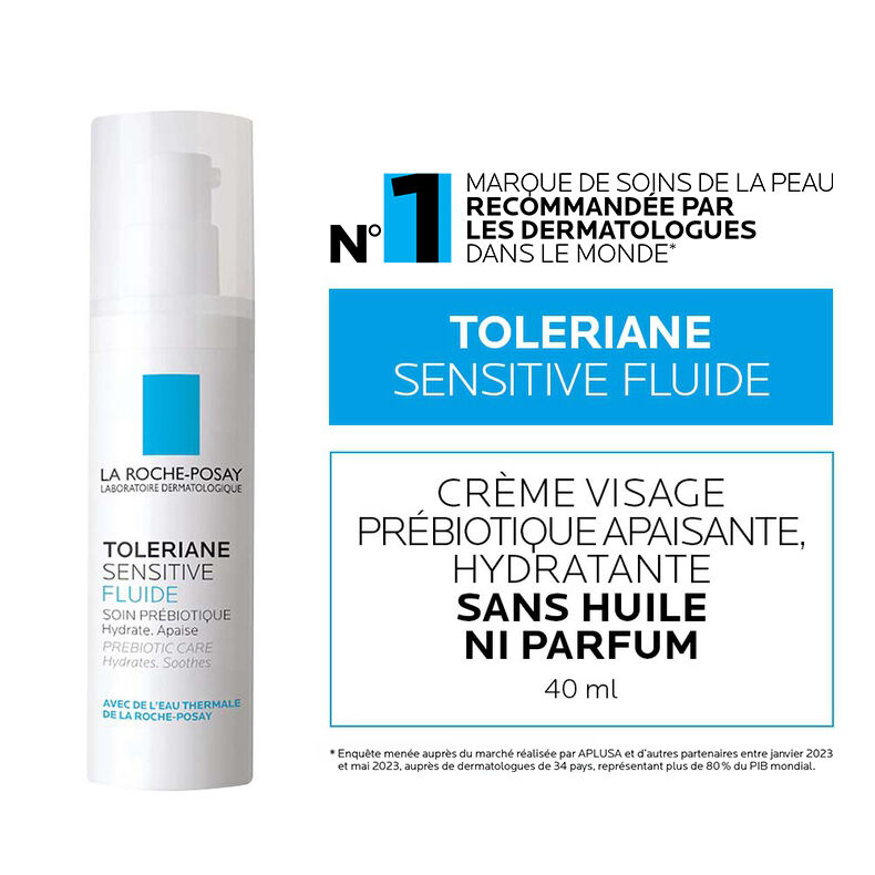 Toleriane Sensitive Fluide - Crème Visage - La Roche-Posay CA