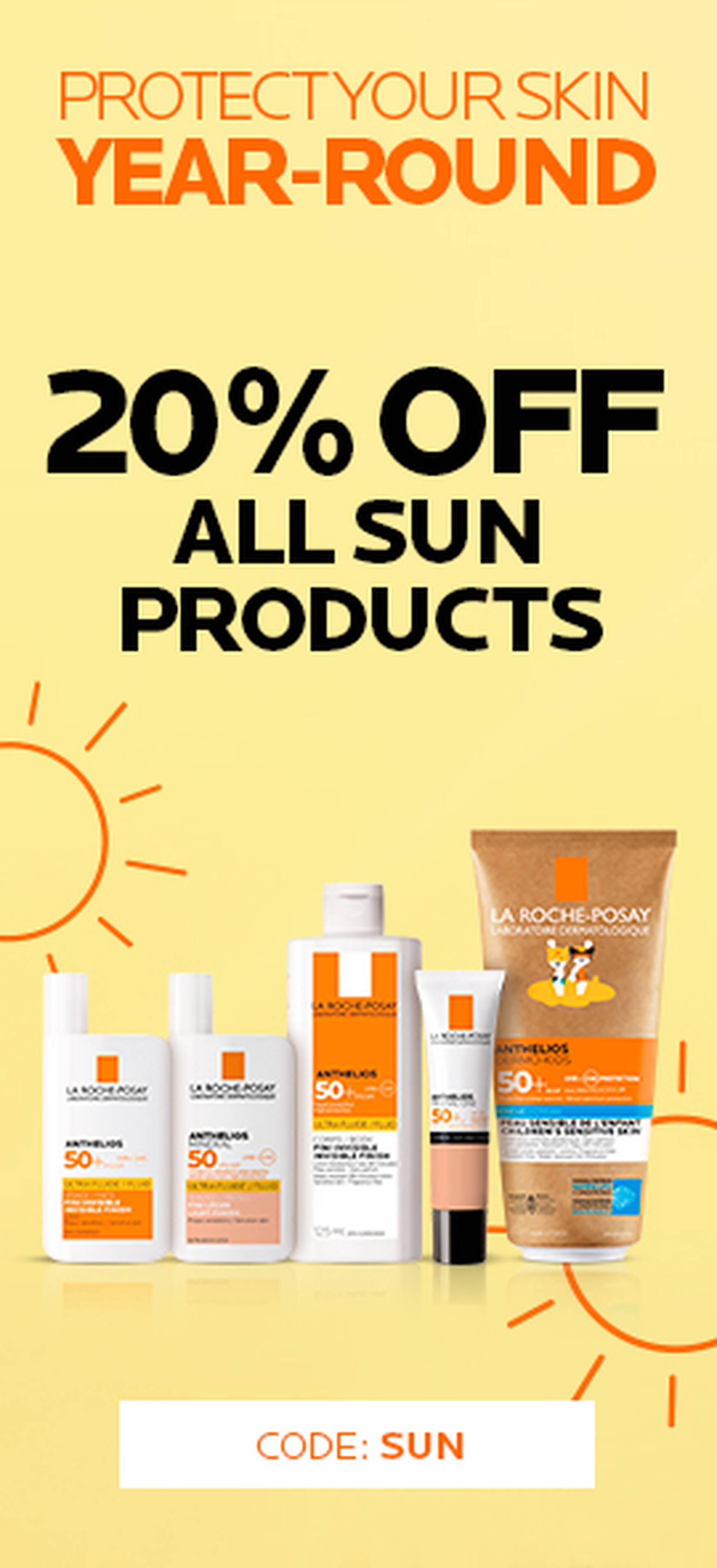 Sunscreen & Sun Protection for Sensitive Skin | La Roche-Posay